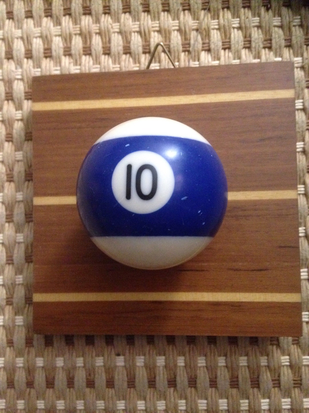 Single billiard Ball Coat Hanger Made From Recycled Materials - Etsy ...