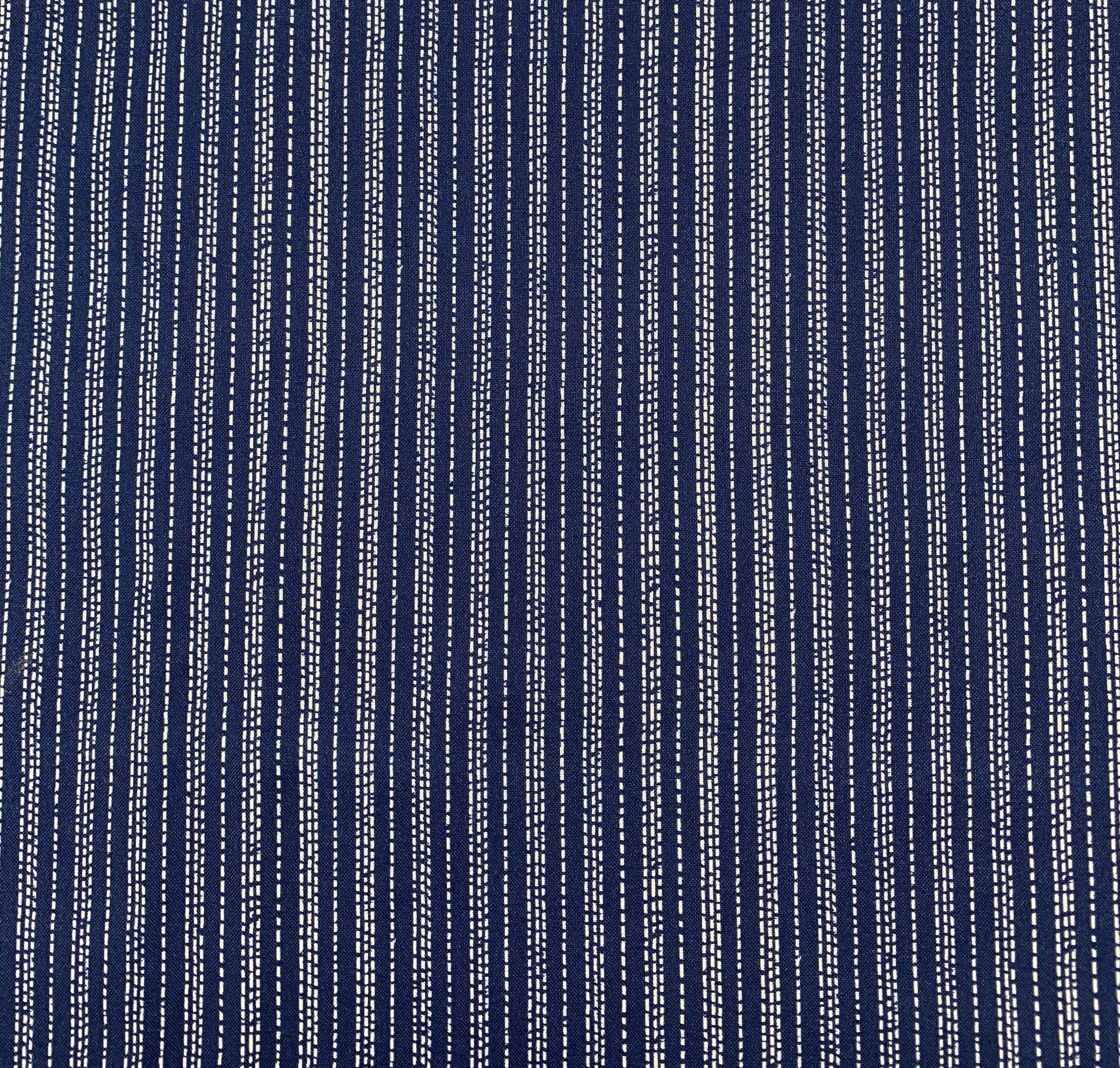Navy Blue And White Striped Background