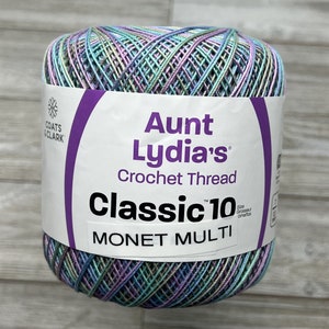 Cotton Crochet Thread - Classic Size 10 Crochet Thread - 350 Yards - Etsy