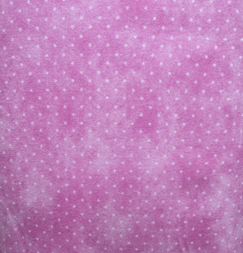 1353-1356 Flannel Fabric Pink Hearts, Dots, Diagonal Check, Stars ...
