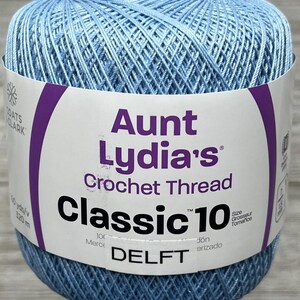 Cotton Crochet Thread - Classic Size 10 Crochet Thread - 350 Yards - Etsy