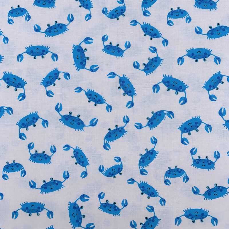 Crab Fabric - Etsy