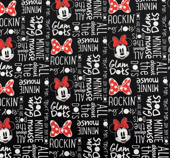Minnie Mouse Background Red