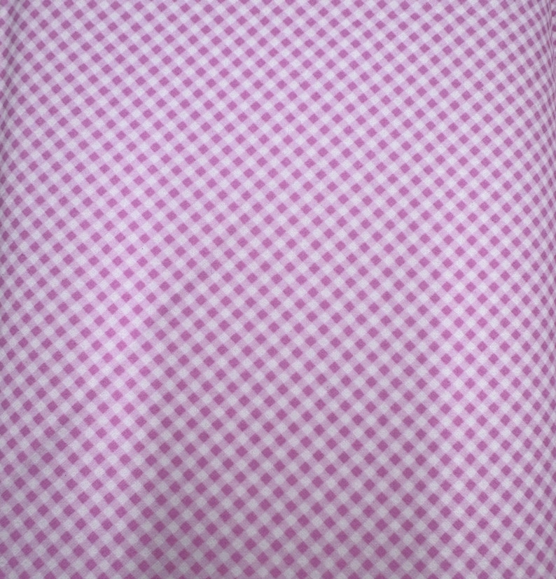 1353-1356 Flannel Fabric Pink Hearts, Dots, Diagonal Check, Stars ...