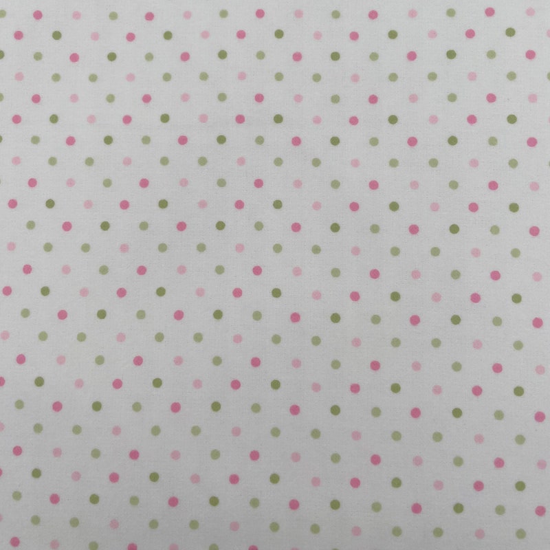 Green Pink Polka Dot - Etsy