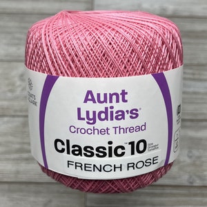 Cotton Crochet Thread - Classic Size 10 Crochet Thread - 350 Yards - Etsy