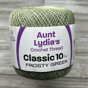 Cotton Crochet Thread - Classic Size 10 Crochet Thread - 350 Yards - Etsy