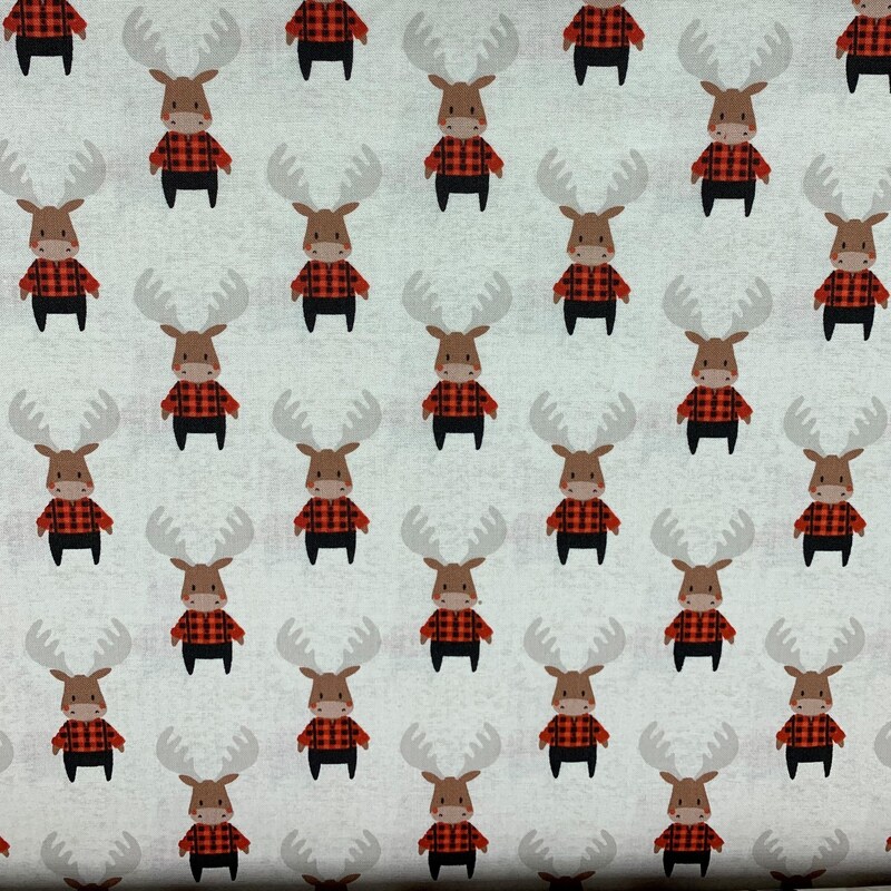 Moose Fabric - Etsy
