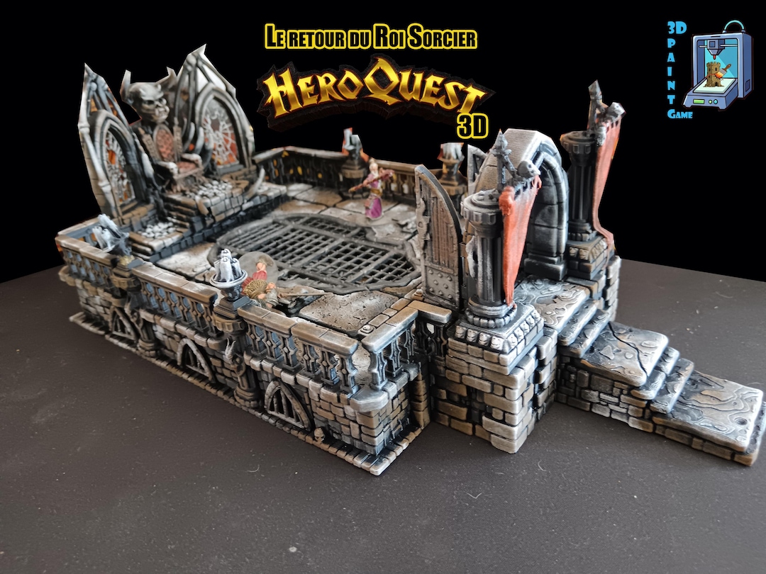 Heroquest 3D Painted Expansion – the Return of the Witch-king – Printed ...