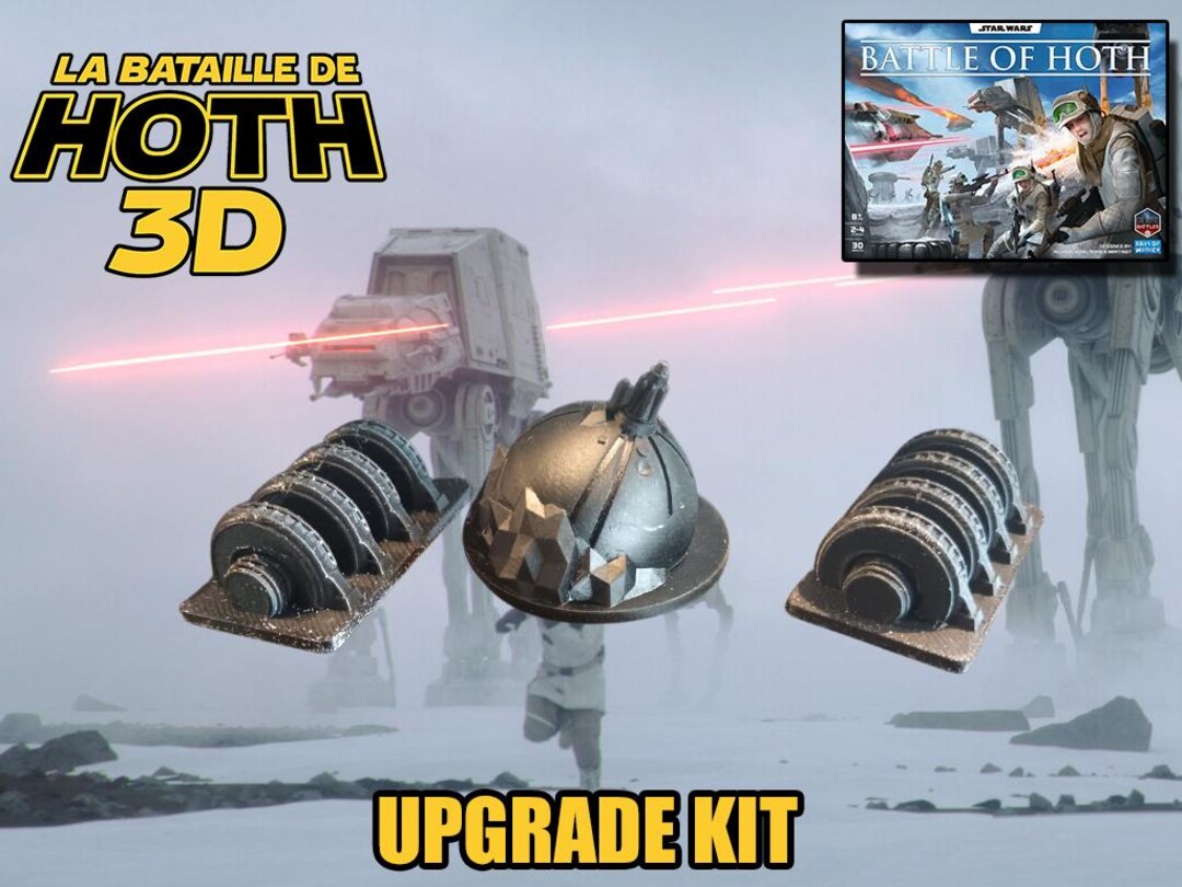 Upgrade Kit Battle of Hoth 3D Battle of Hoth Kit Star Wars - Etsy