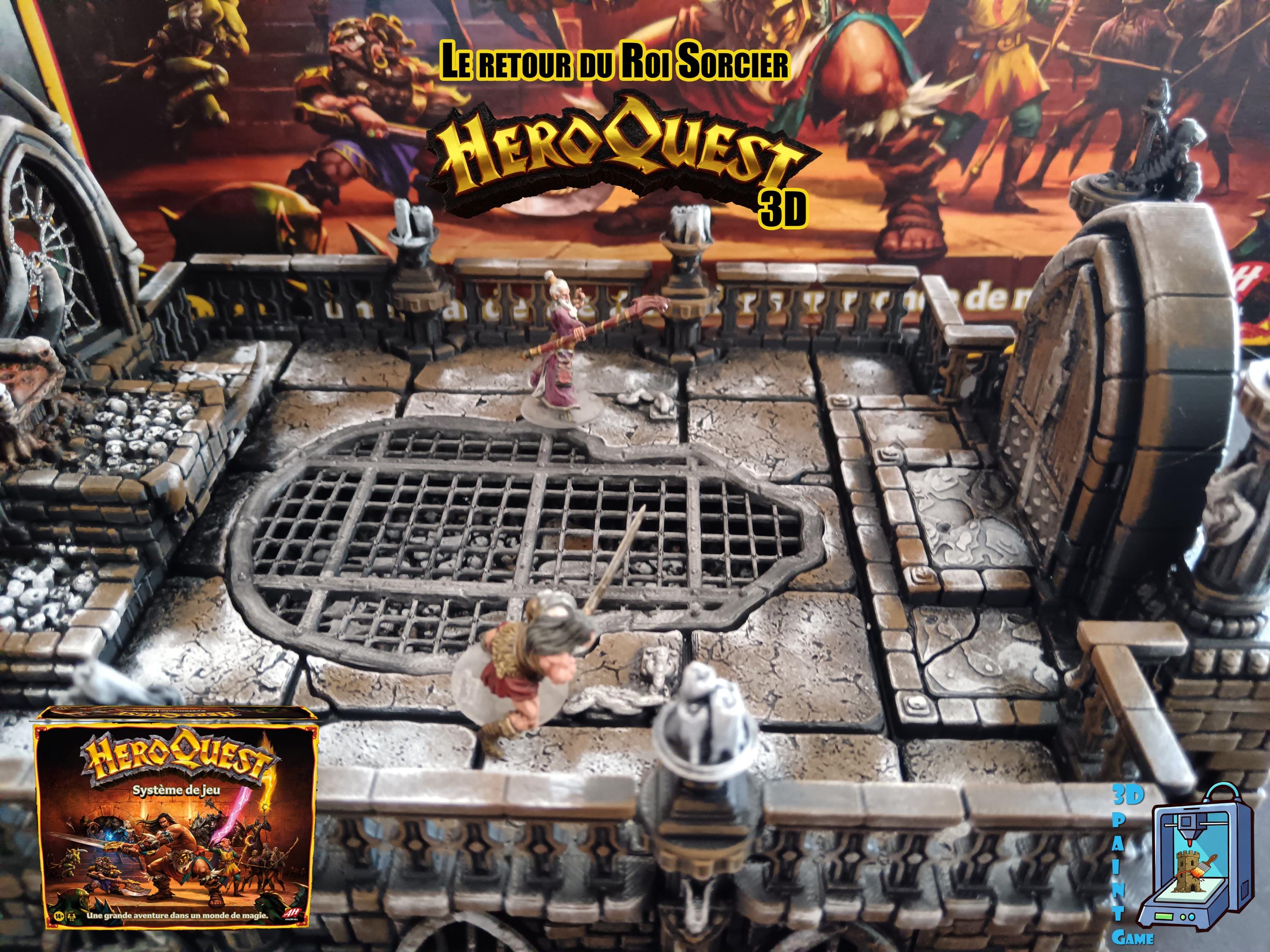 Heroquest 3D Painted Expansion – Return of the Witch King – Hand ...