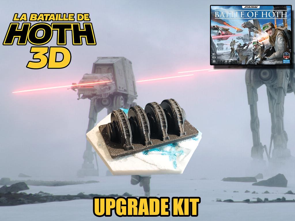 Upgrade Kit Battle of Hoth 3D Battle of Hoth Kit Star Wars - Etsy