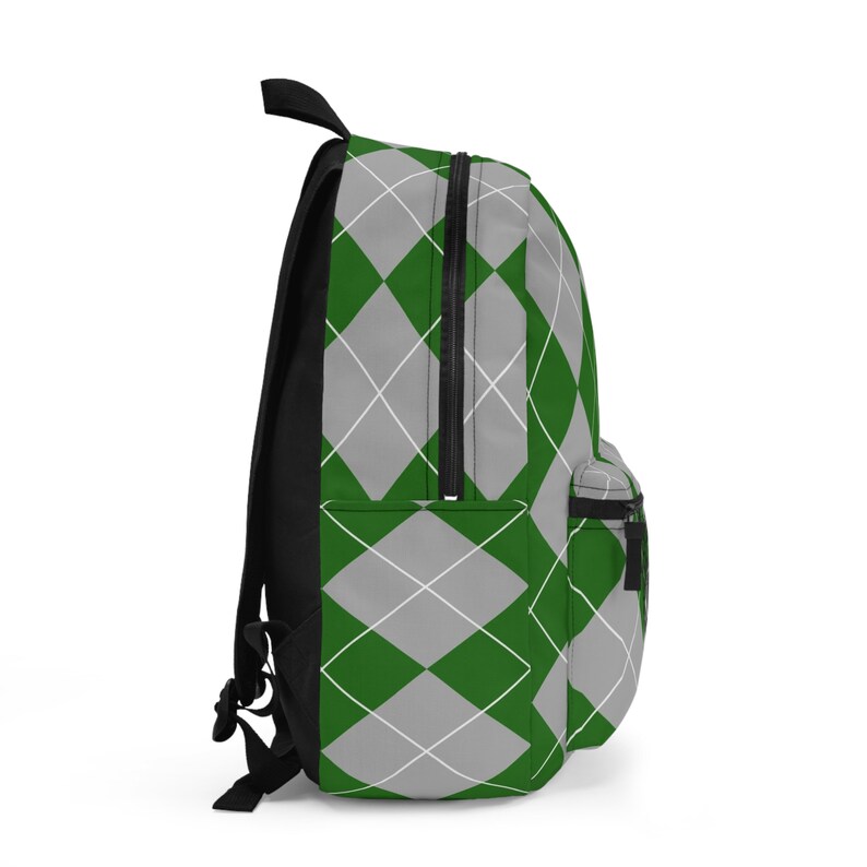 HP Green and Grey Argyle House Backpack Harry Potter, Hogwarts ...
