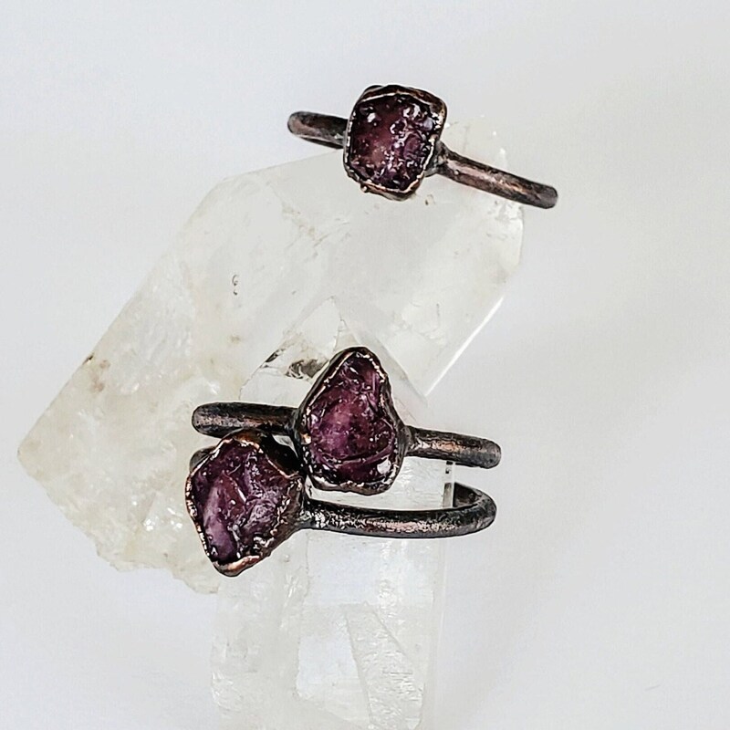 Raw Ruby Ring - Etsy