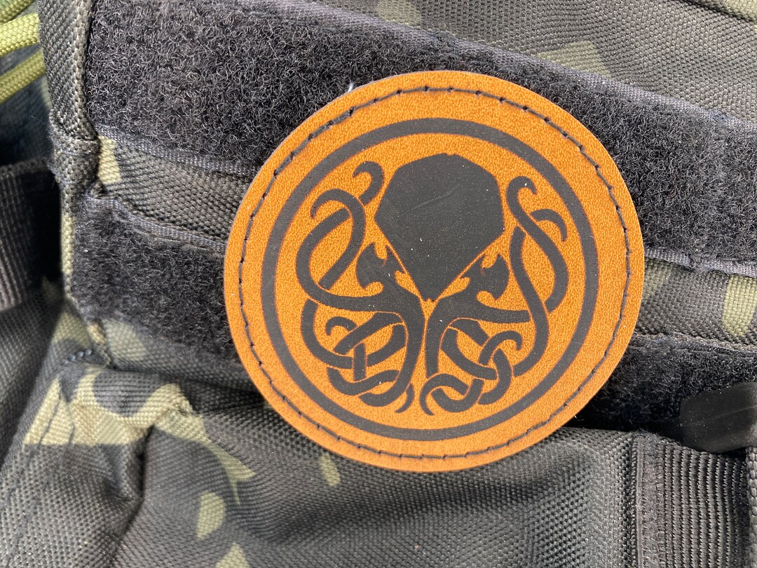 Cthulhu Round Morale Patch - Etsy