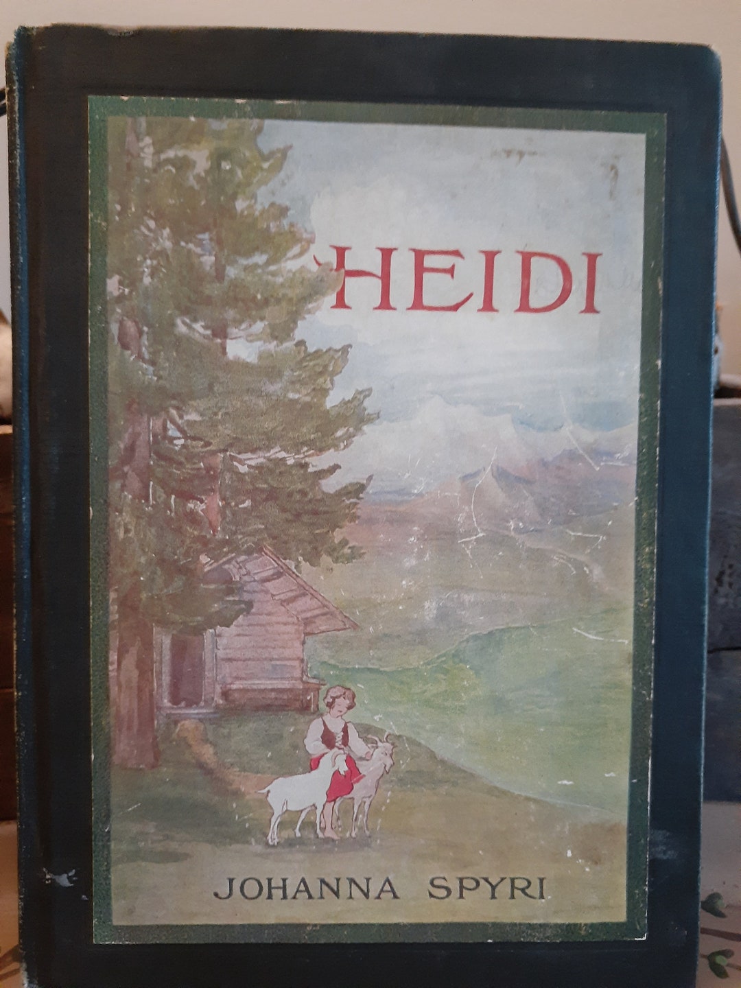 Heidi Johanna Spyri Early American EDITION 1899 Illustrated - Etsy