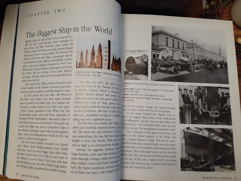 Exploring the Titanic Robert D. Ballard 1988 Illustrated Ken - Etsy