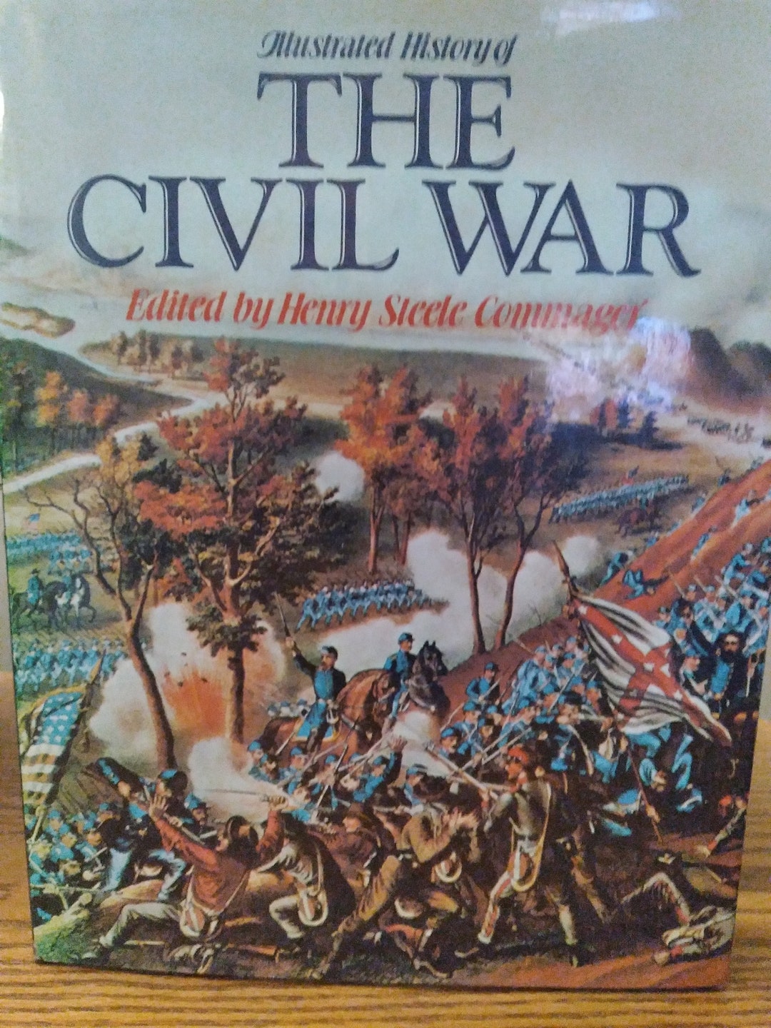 Civil War Illustrated History Henry Steele Commager 1976 - Etsy
