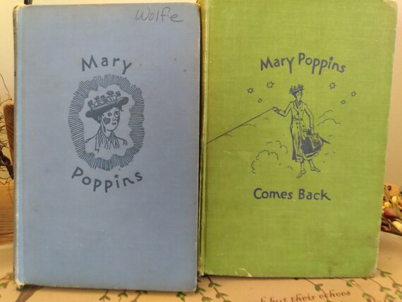 Mary Poppins Mary Poppins Comes Back P.L. Travers 1934-1935 - Etsy
