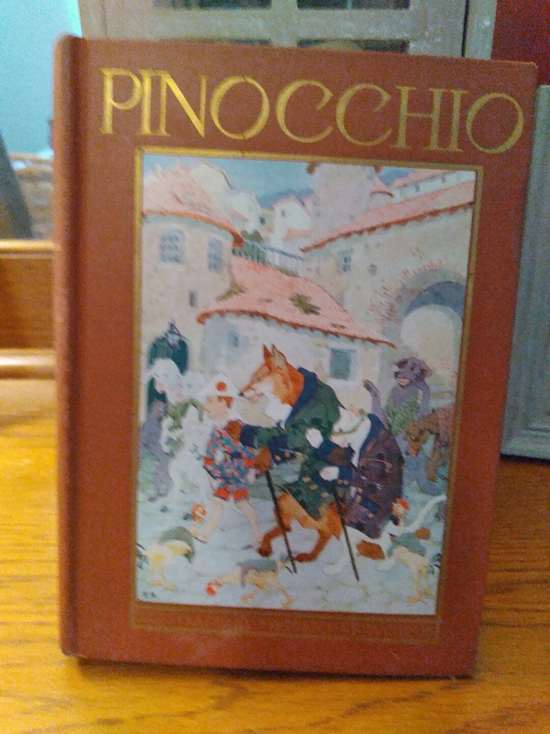 PINOCCHIO C. Collodi Circa 1920's Illustrated W/color Plates by ...