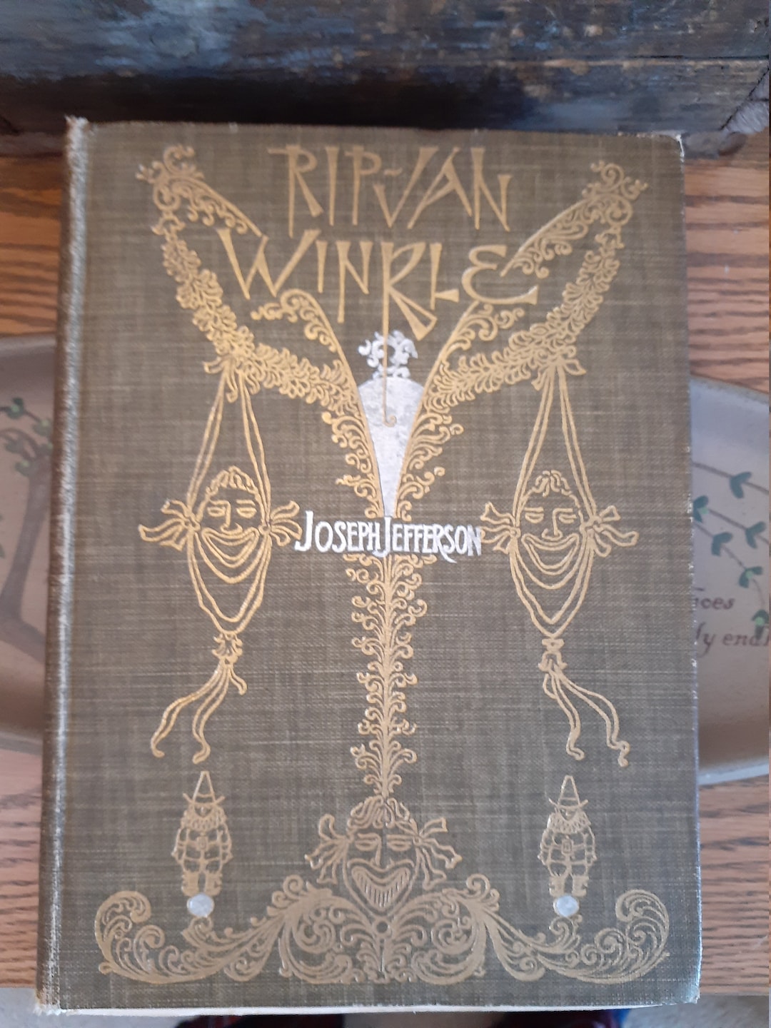 Rip Van Winkle Joseph Jefferson 1895 1st EDITION THUS Illustrated W ...