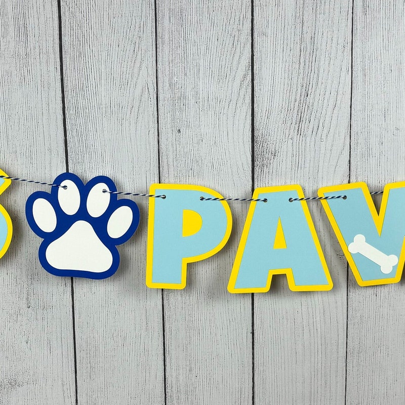 Paw Patrol Banner - Etsy