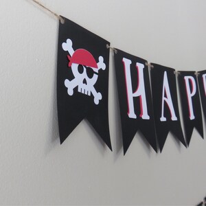 Pirate Birthday Banner, Pirate Party, Birthday Party, Party Decorations ...