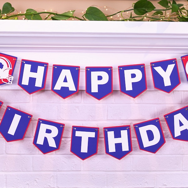 Buffalo Bills Birthday Party Decorations - Etsy
