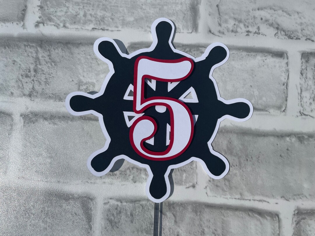 Pirate Cake Topper, Pirate Birthday Decorations, Pirate Party, Pirate ...