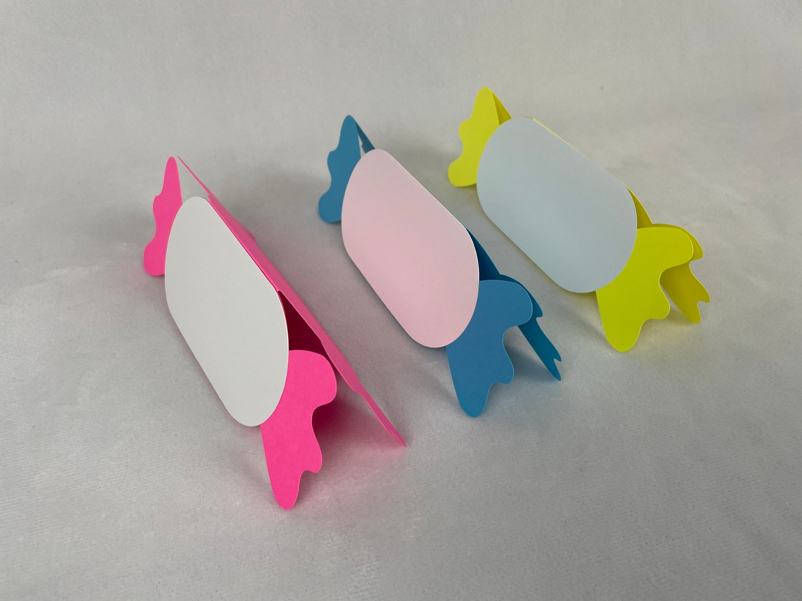 Candy Land Party Food Tent Place Cards Two Sweet Place Cards - Etsy