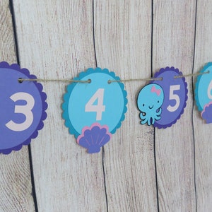 Under the Sea Photo Month Banner, Oneder the Sea Banner, Mermaid ...