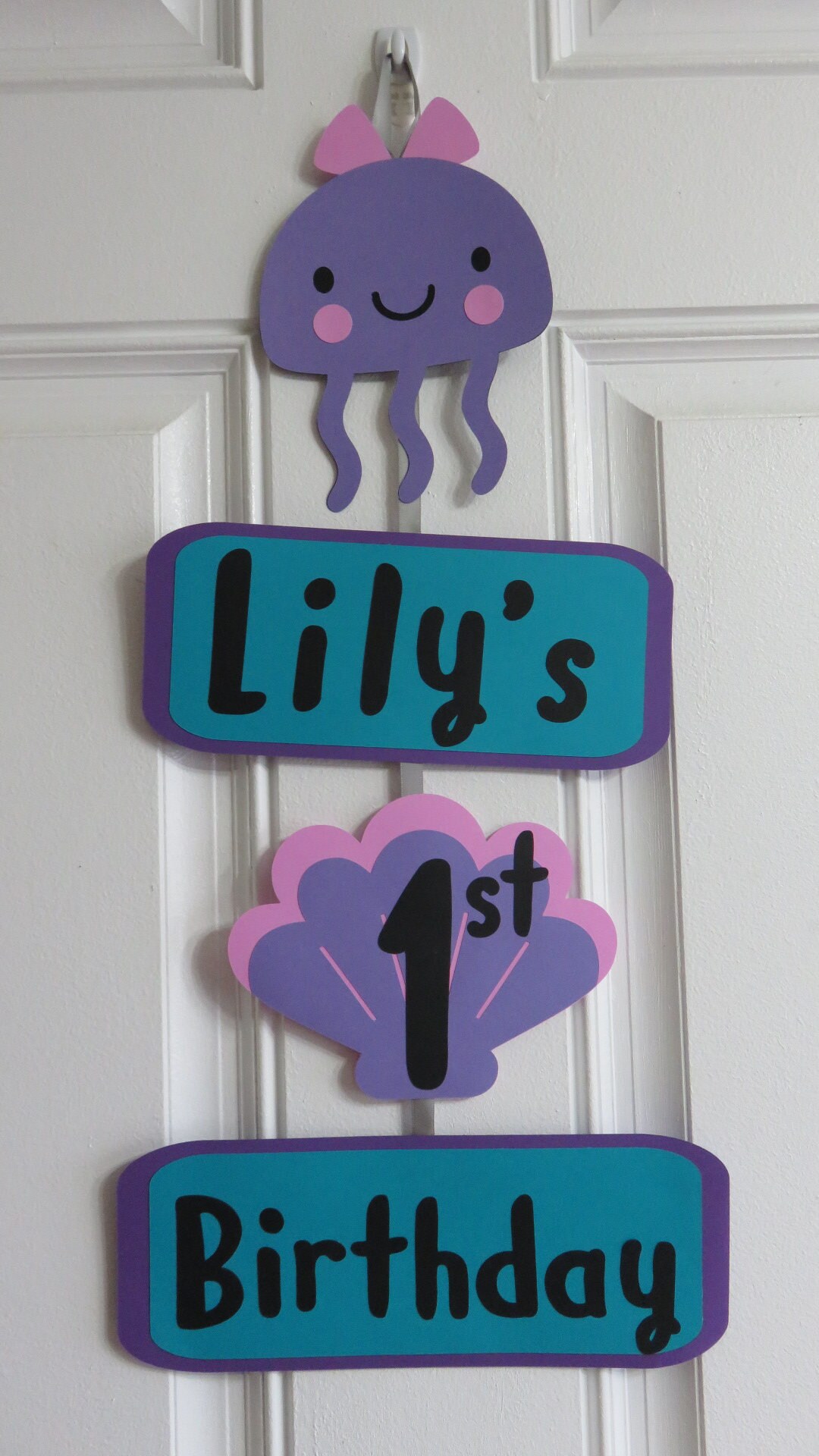 Under the Sea Birthday Door Sign Under the Sea Decorations | Etsy