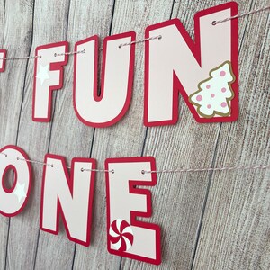 Oh What Fun It is to Be One Banner, Winter Wonderland Birthday, First ...