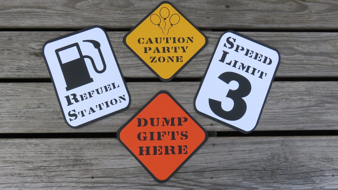 Construction Birthday Party Signs, Two and Digging It, Construction ...