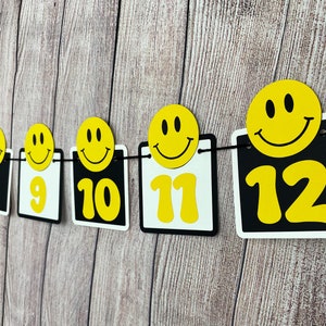 One Happy Dude Photo Banner, Smiley Face Month Photo Banner, First ...