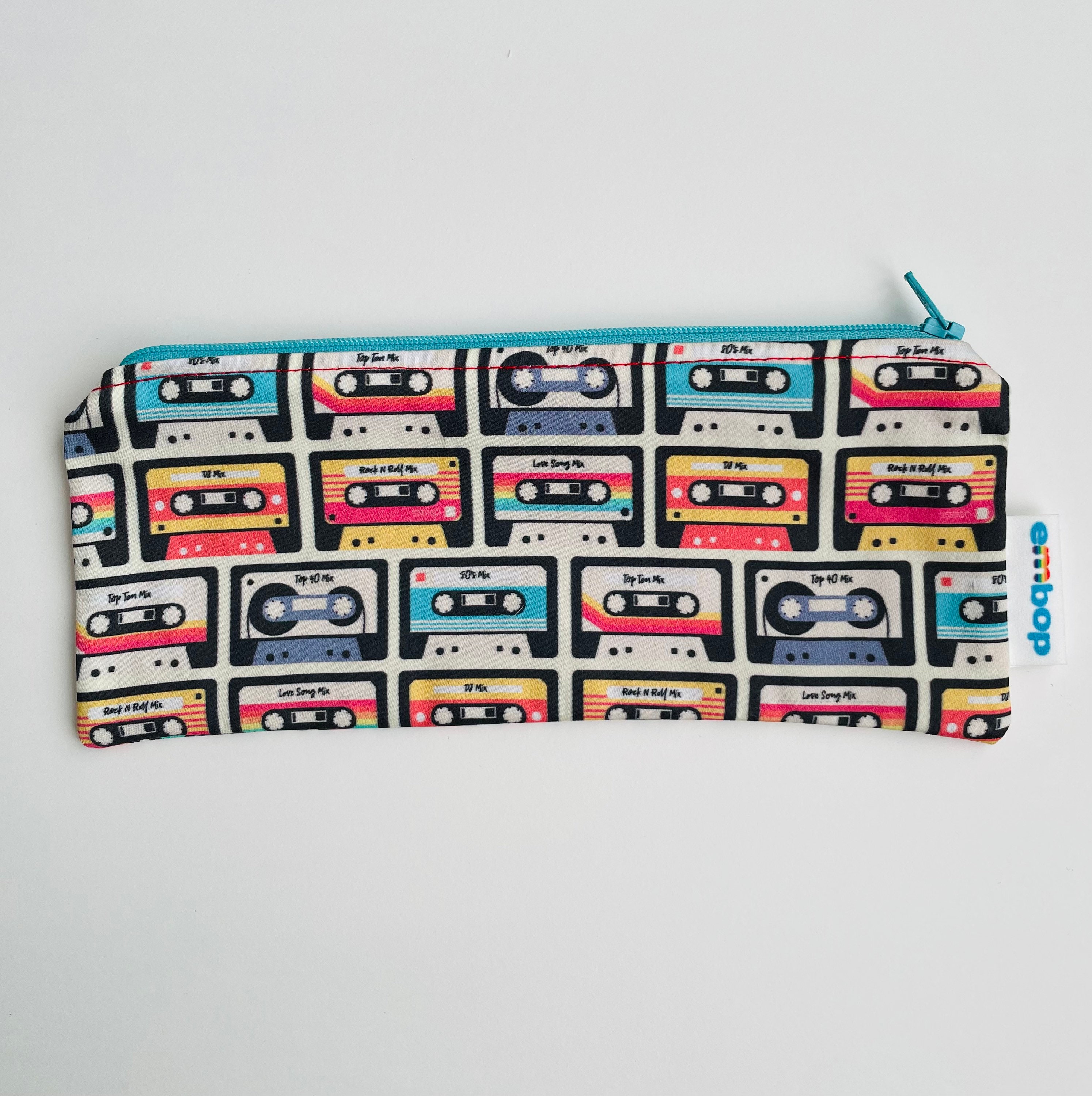 Retro Cassette Tape Pencil Case 80s Style Music Pencil Case - Etsy UK