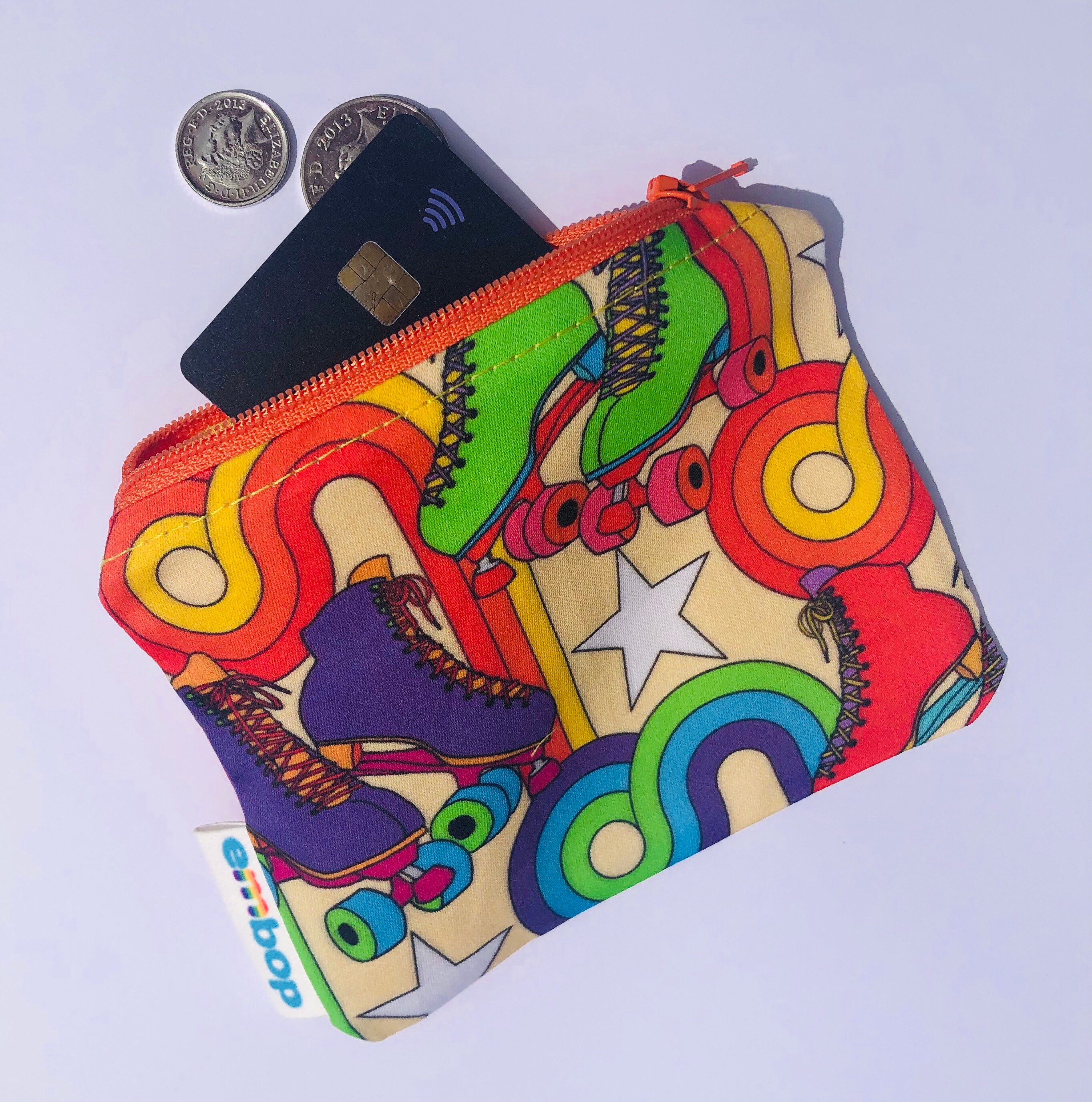 Roller Skate Purse Roller Disco Purse Rainbow Purse Retro - Etsy UK