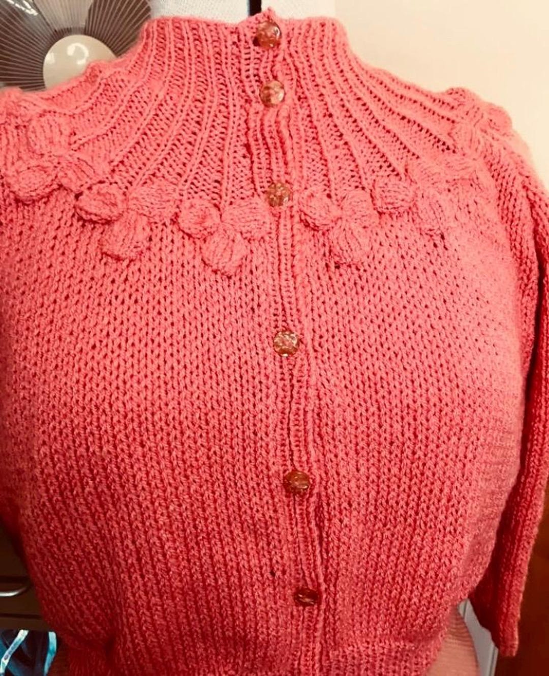 1950’s Vintage Style Cardigan - Etsy