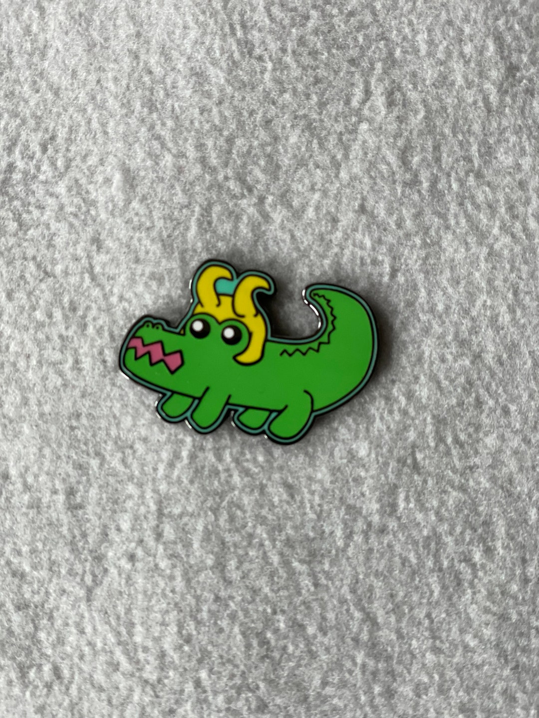 Alligator Lord Enamel Pin - Etsy