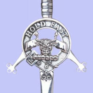 Clan Macleod Kilt Pin in Solid Sterling Silver - Etsy