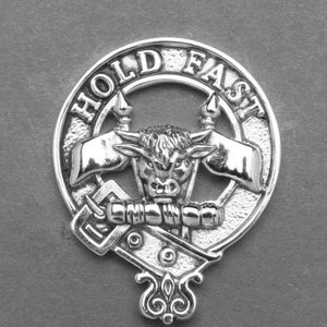 Clan Macleod Brooch in Solid Sterling Silver - Etsy