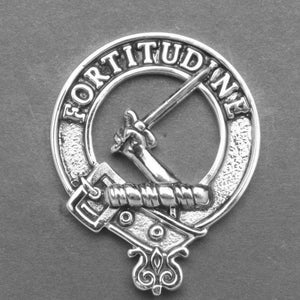 Clan Macrae Brooch in Solid Sterling Silver - Etsy
