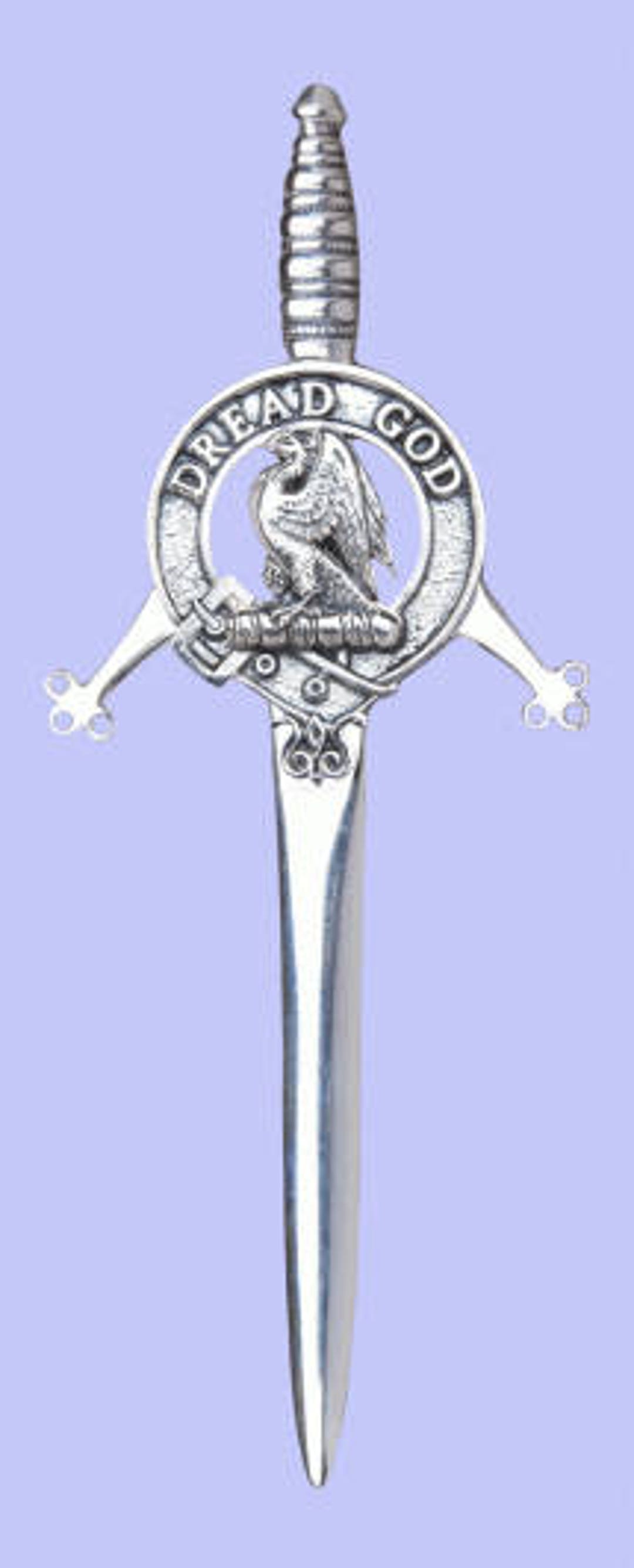 Clan Munro Kilt Pin in Solid Sterling Silver - Etsy