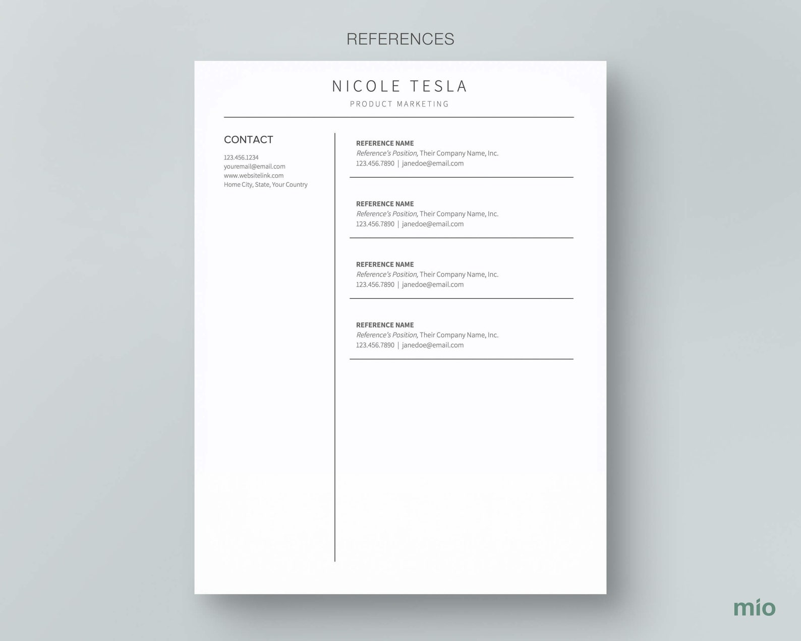 Google Docs Resume Template. Simple Resume Template Google Docs and CV ...