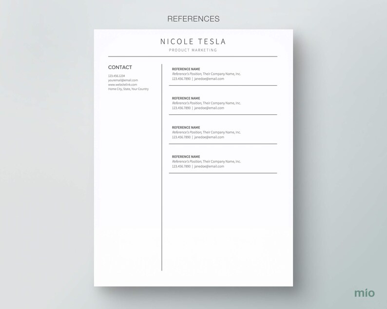 Google Docs Resume Template. Simple Resume Template Google Docs and CV ...