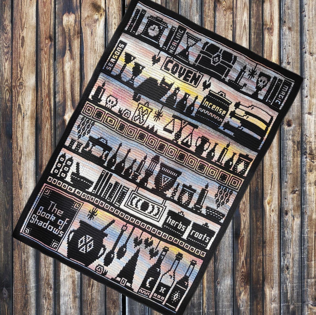 The Craft - Overlay Mosaic Crochet PATTERN - Digital Download in ...