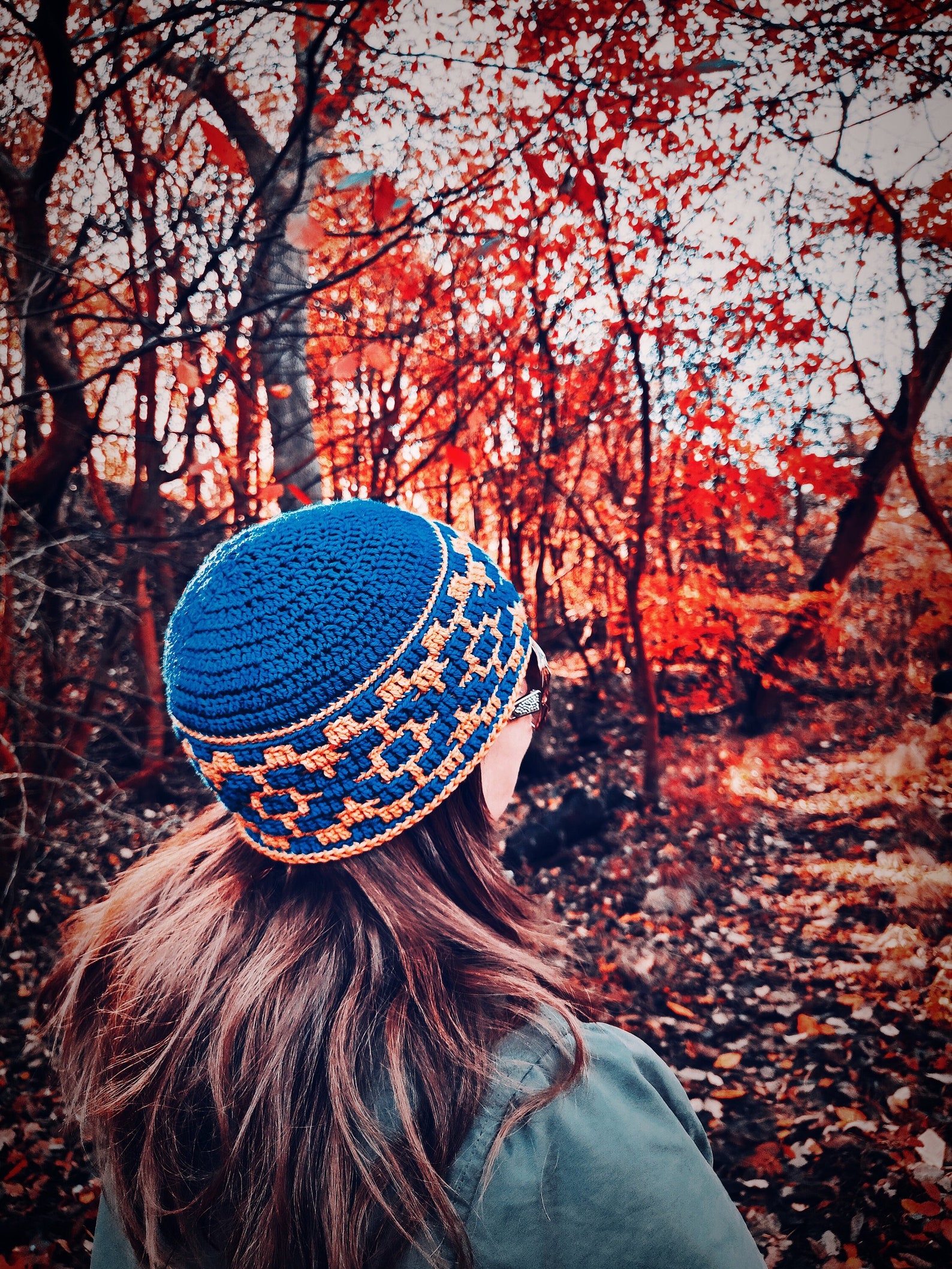 Stravaig Mosaic Beanie and Cowl - Overlay Mosaic Crochet PATTERN ...