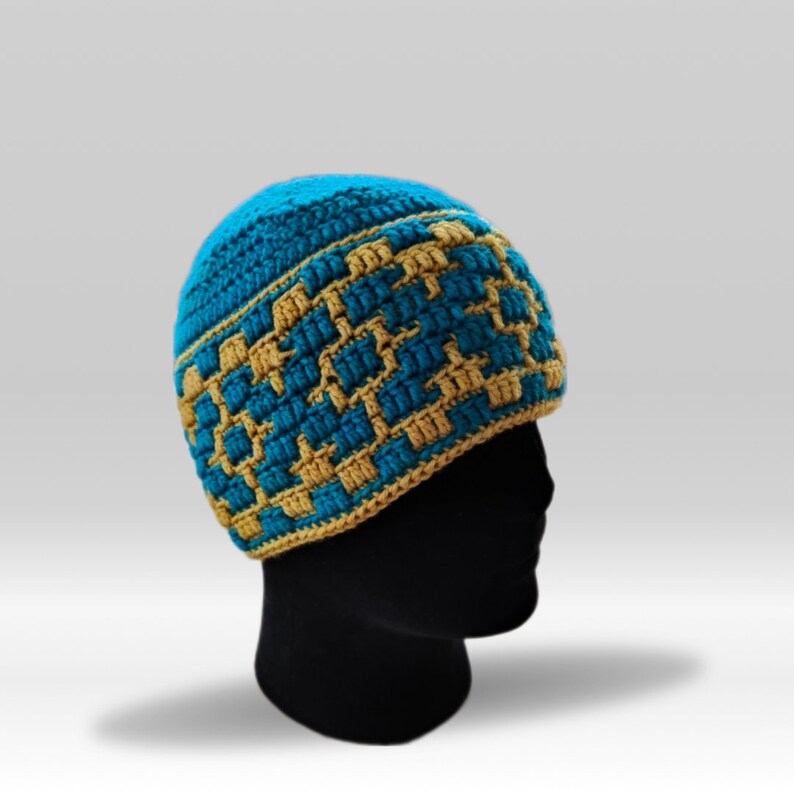 Stravaig Mosaic Beanie and Cowl - Overlay Mosaic Crochet PATTERN ...