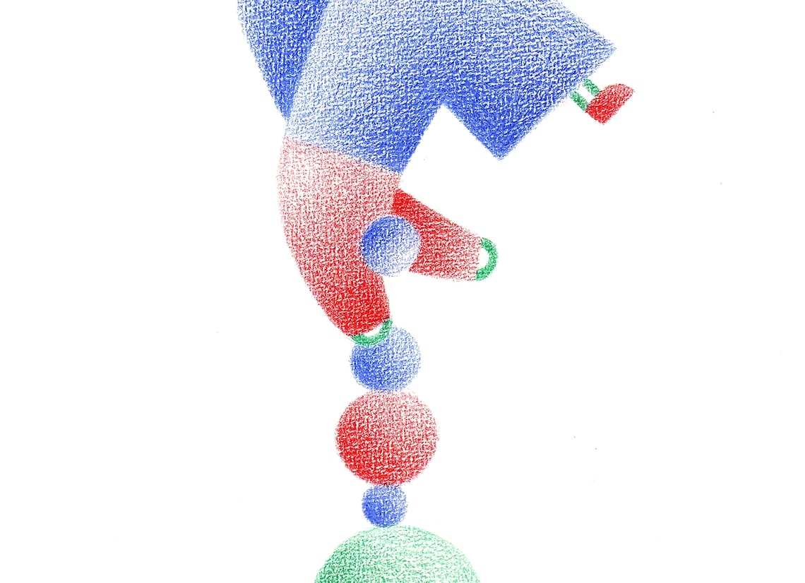 EQUILIBRIUM Original drawing A4 coloured pencil - Etsy France