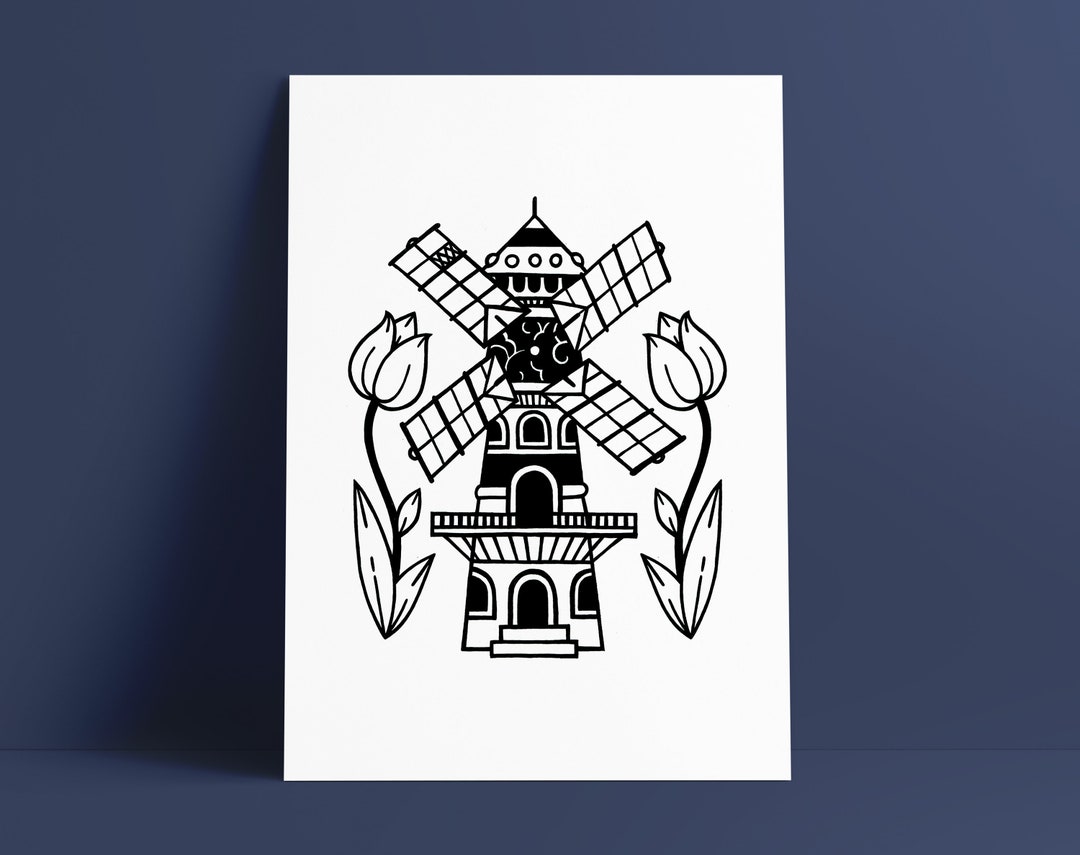 NETHERLANDS Print A5/A4 Graphic and Design Poster - Etsy
